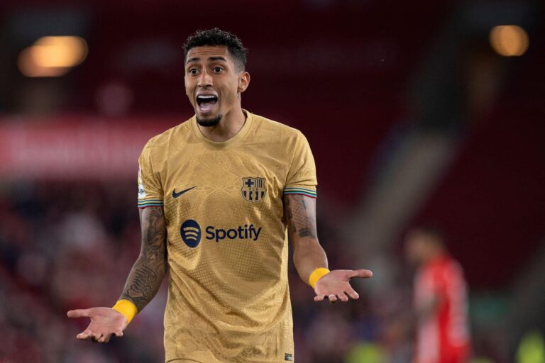 Barcelona tie down Raphinha until 2028 after record-breaking year